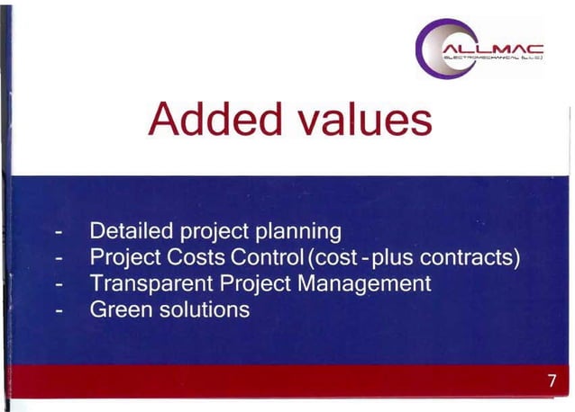 Allmac Company Profile | PDF