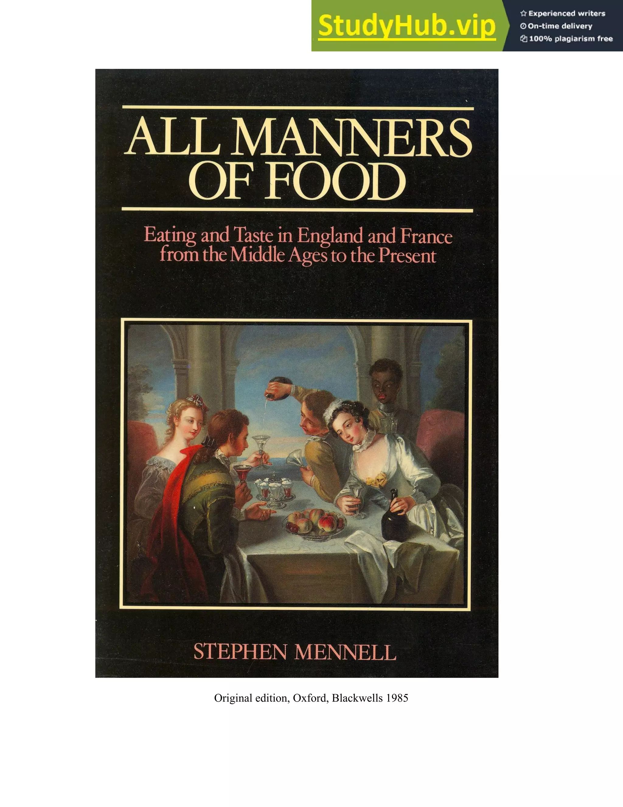 All Manners Of Food (Covers And Contents) | PDF