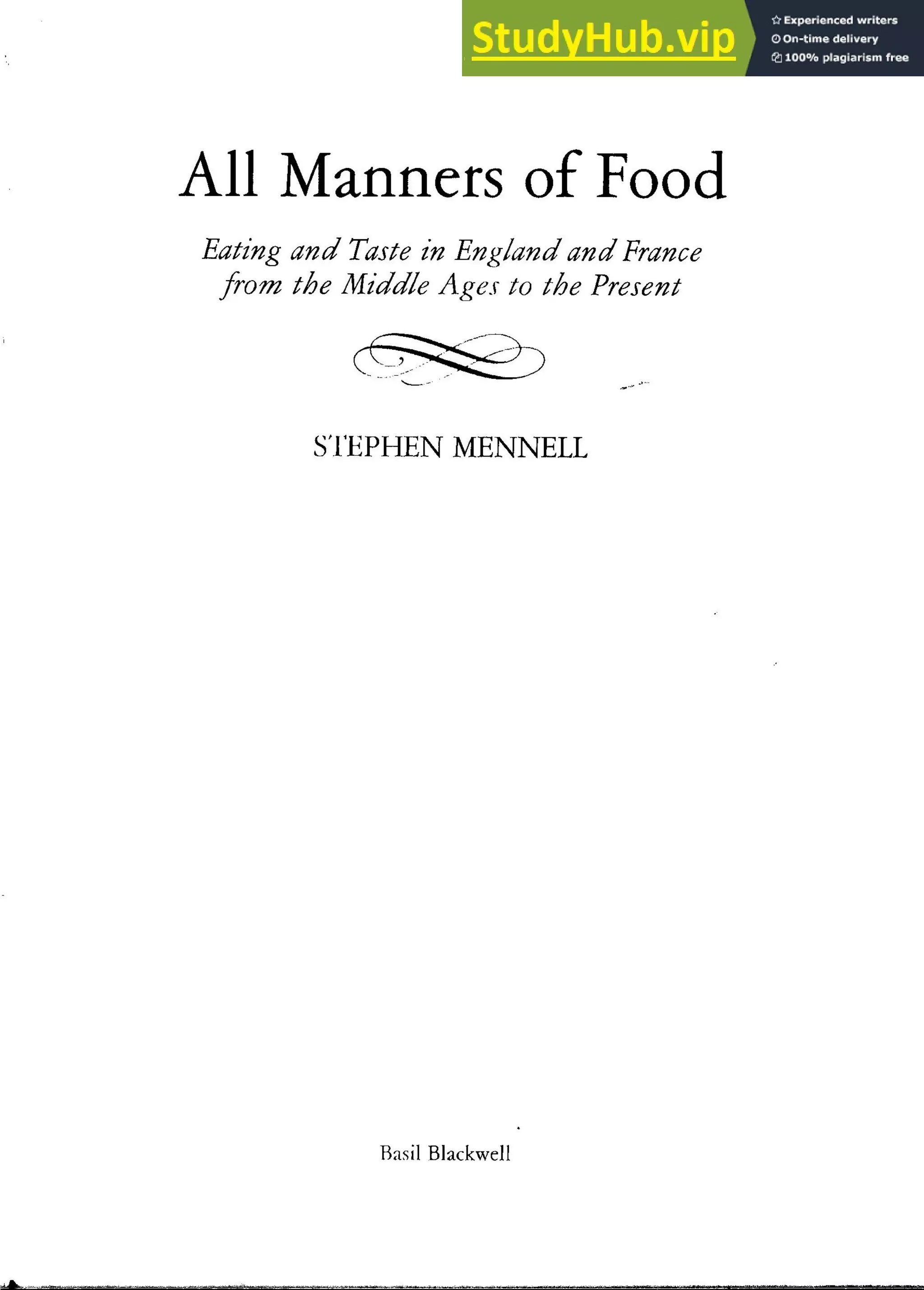 All Manners Of Food (Covers And Contents) | PDF