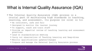 All Matters Regulatory - Apprenticeship Training Material - Pathway ...