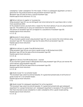 All Movement Types SAP by www.abaper.weebly.com | PDF