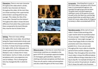 All music video analysis | PPT | Free Download