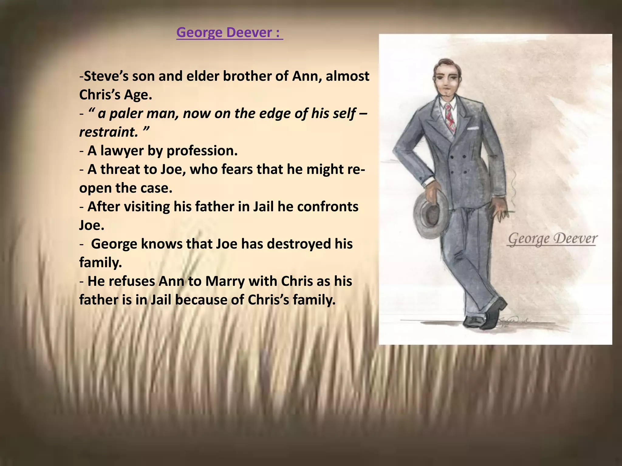 All My Sons by Arthur Miller PPT | PPTX