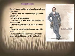 All My Sons by Arthur Miller PPT | PPTX