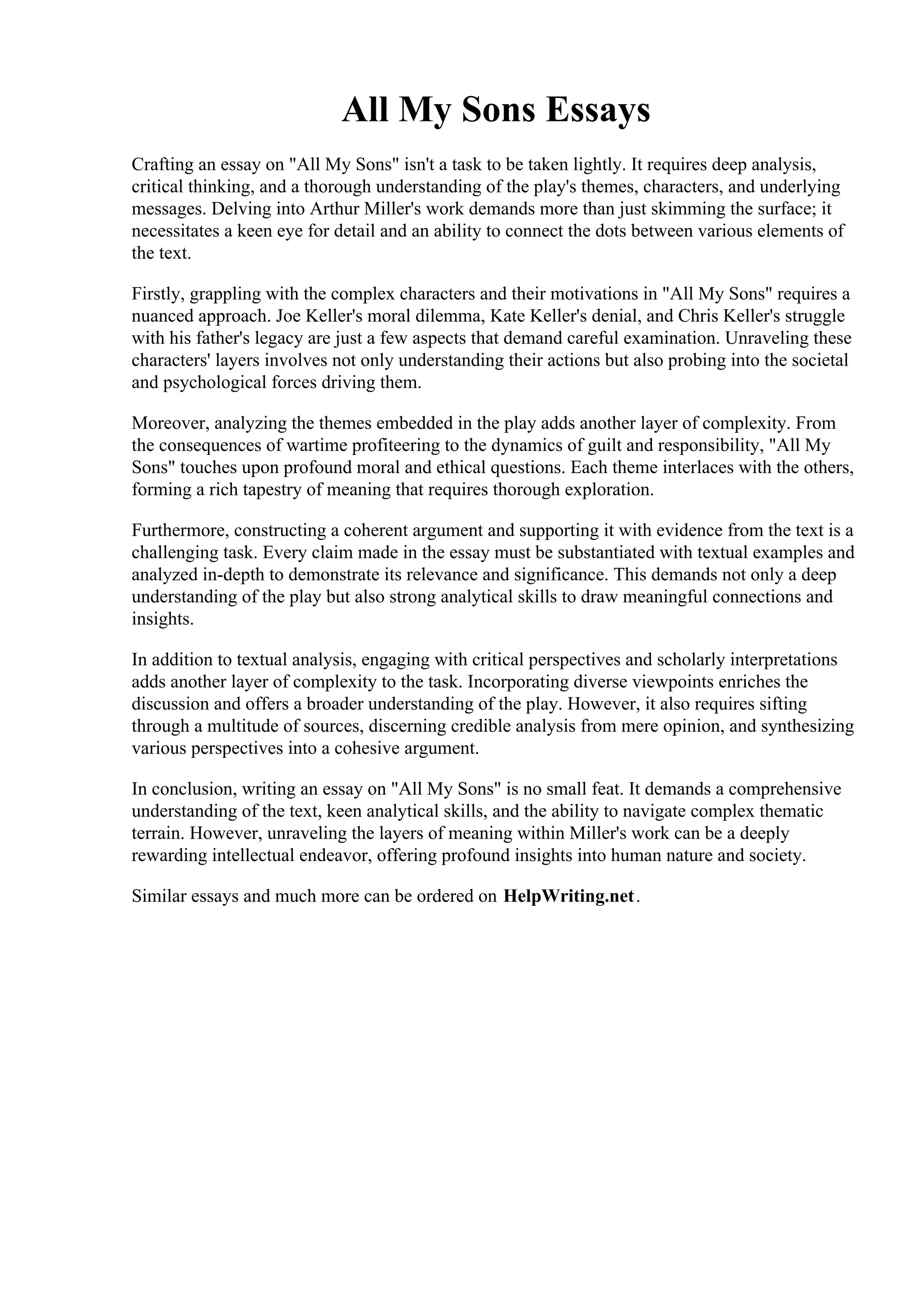 All My Sons Essays.pdf