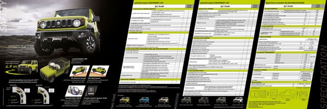 All new suzuki jimny brochure | PDF