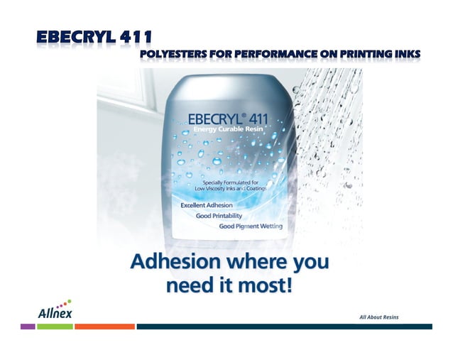 Allnex Presentation Making Improvements In Energy Curable Plastic Substrate Adhesion Performance