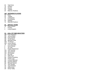 ALL NFL NETWORK CONTACTS | PPT