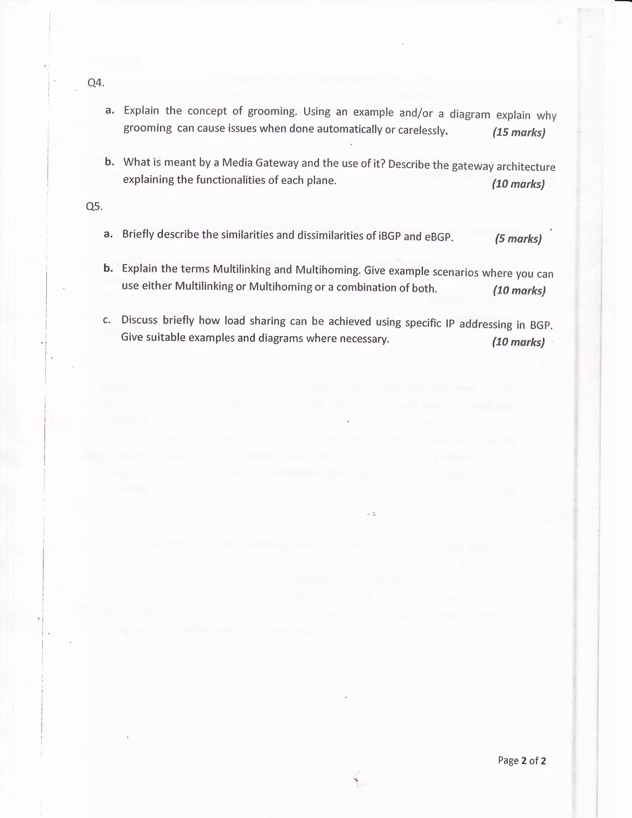 All nsbm exam papers | PDF