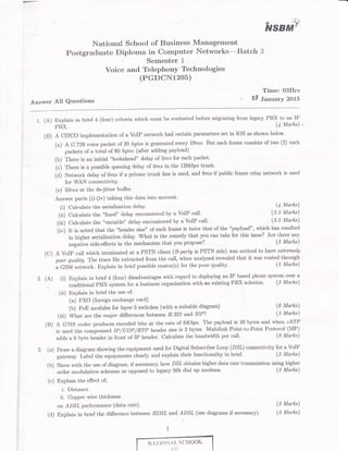 All nsbm exam papers | PDF