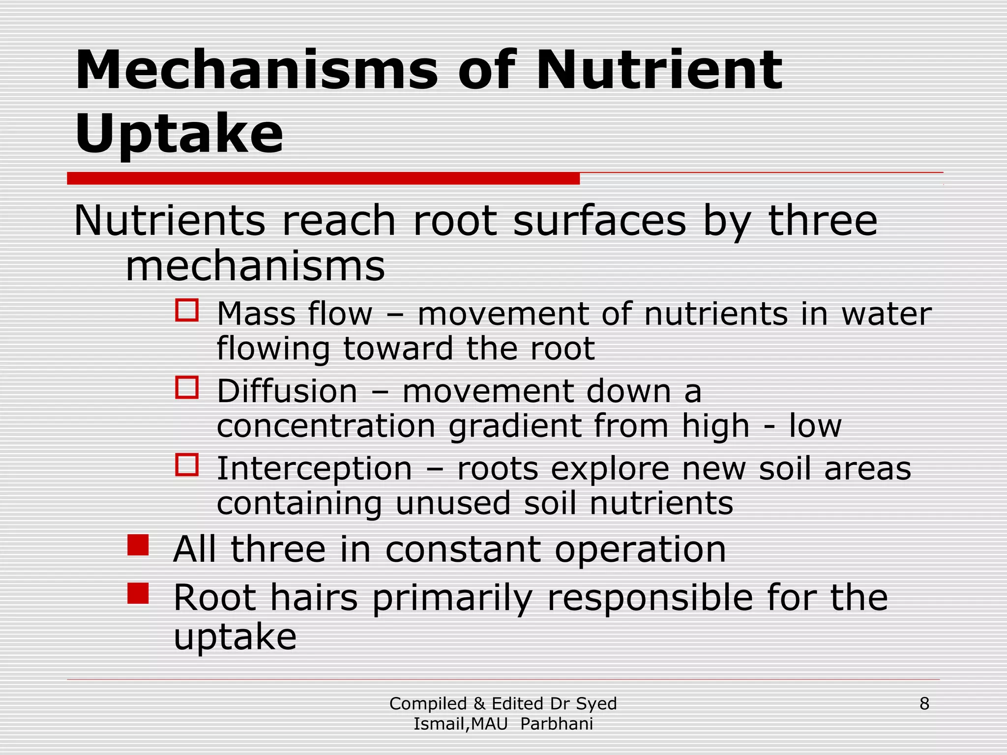 Plant Nutrients | PPT