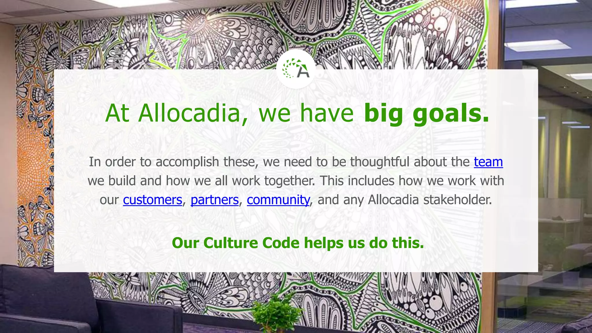 Allocadia Culture Code v2.0 | PPT
