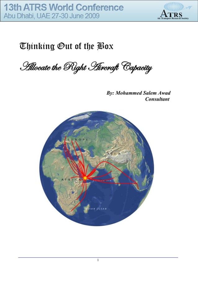 Allocate right aircraft capacity | PDF | Air Travel | Travel Type