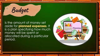 allocates budget for basic and social needs.pptx