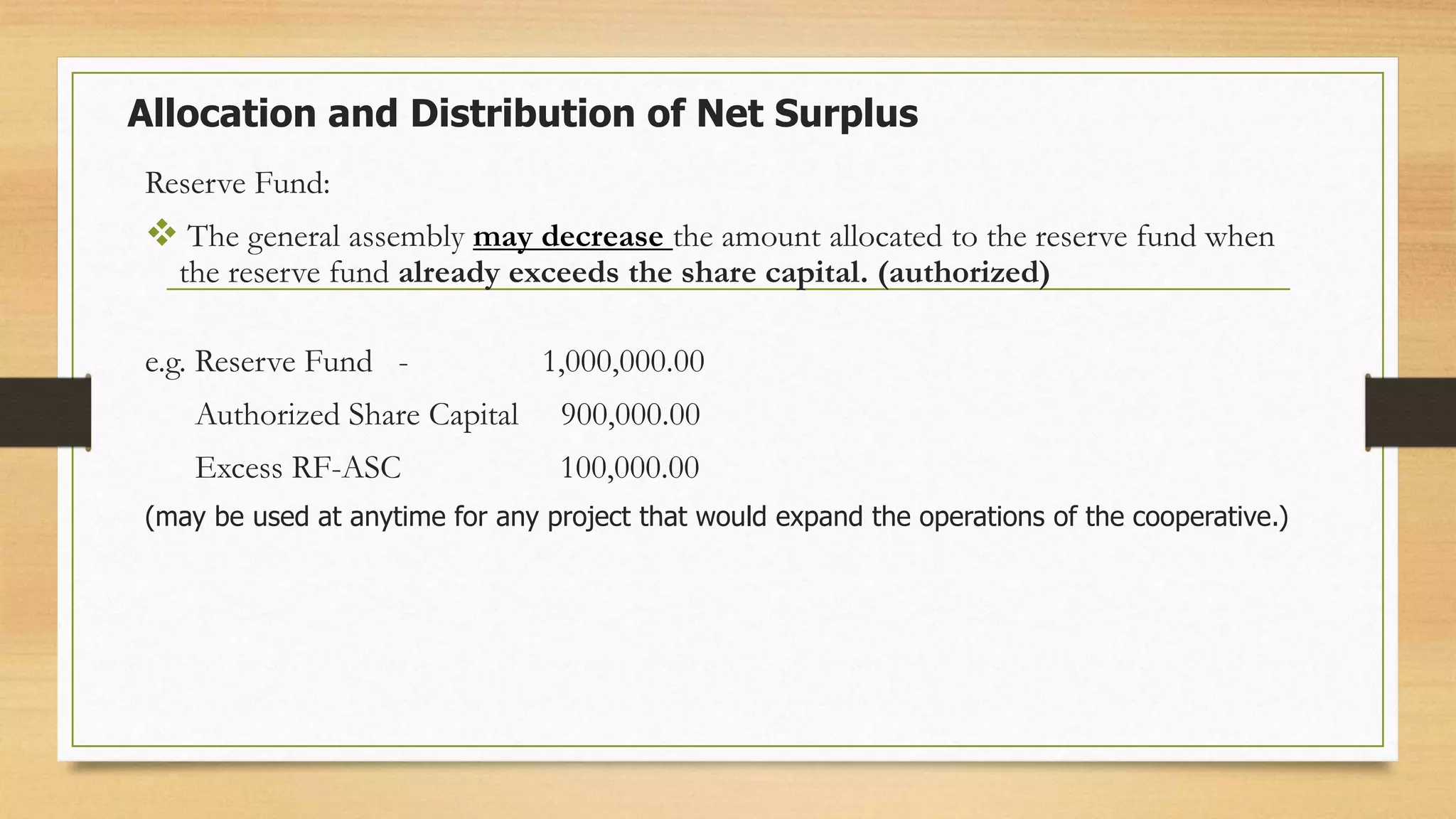 Allocation and-Distribution-of-net-surplus | PPTX