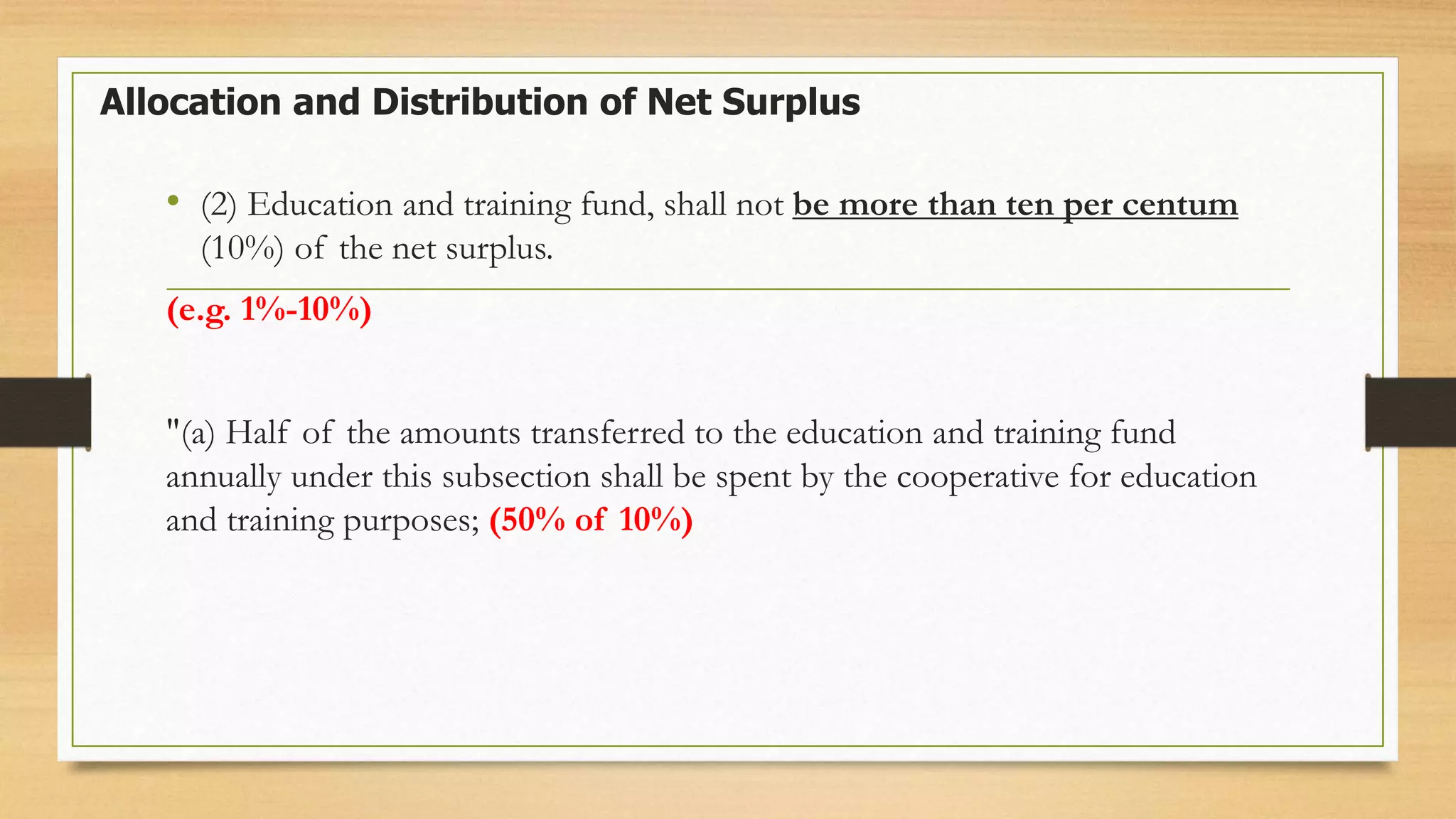 Allocation and-Distribution-of-net-surplus | PPTX