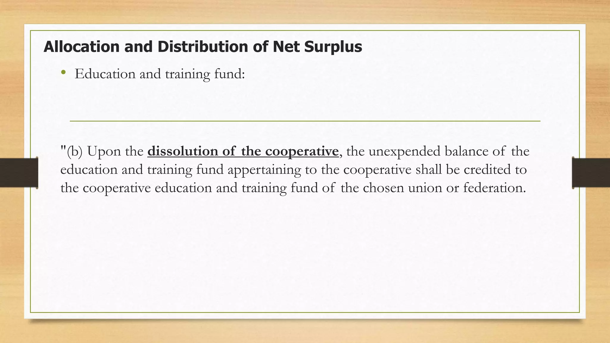 Allocation and-Distribution-of-net-surplus | PPTX