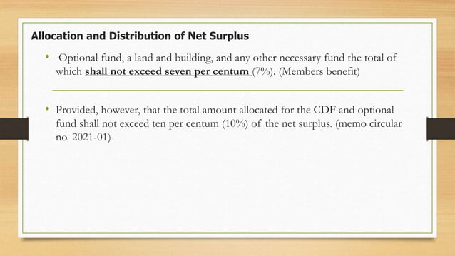 Allocation and-Distribution-of-net-surplus | PPTX | Government Support ...