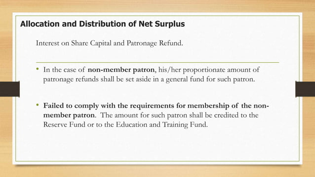 Allocation and-Distribution-of-net-surplus | PPTX | Government Support ...