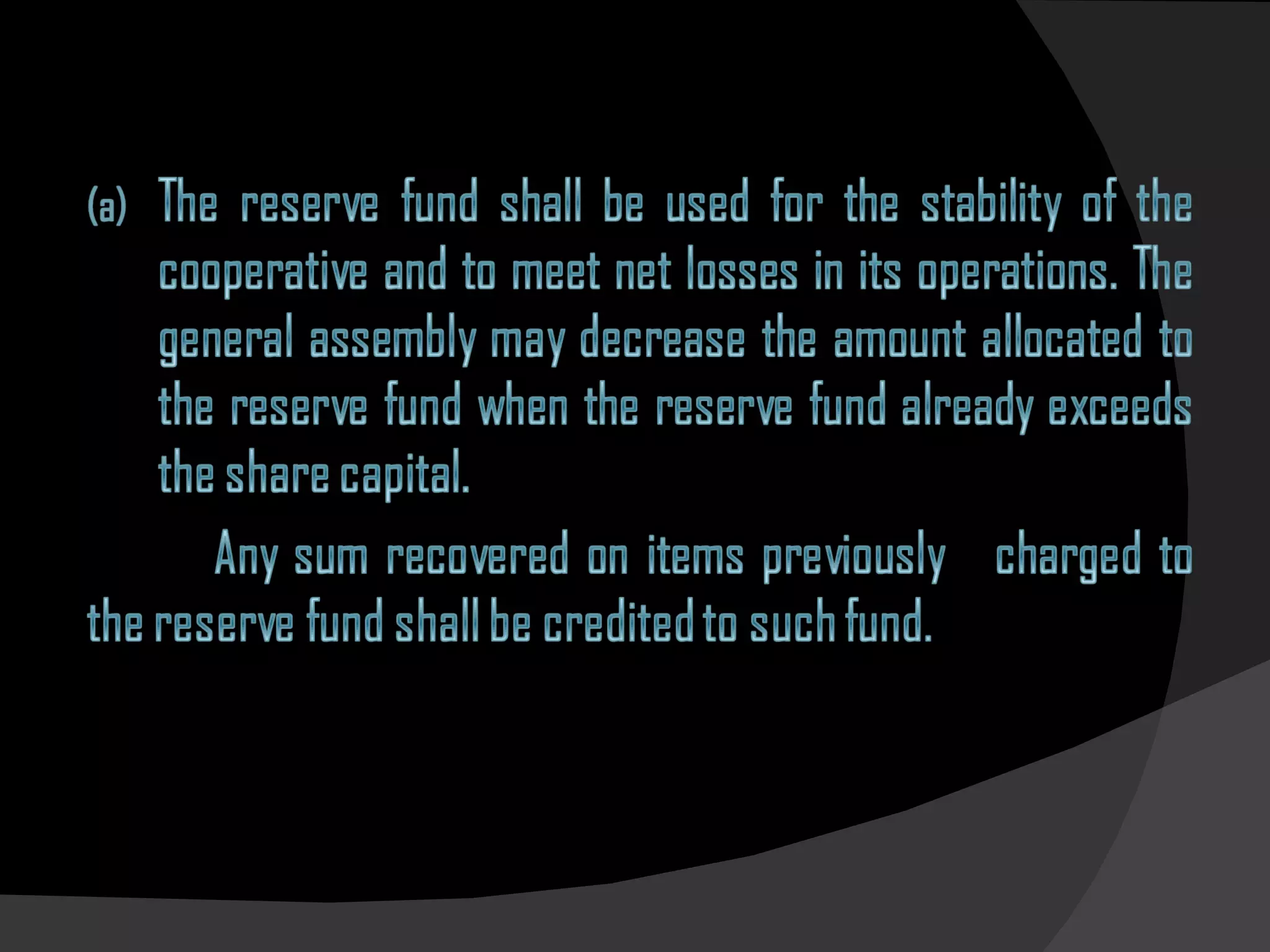 Allocation and Distribution of Net Surplus | PPT