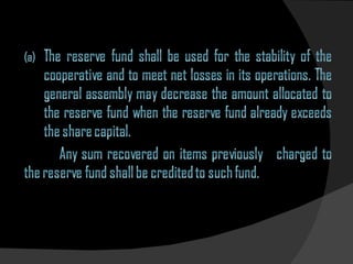 Allocation and Distribution of Net Surplus | PPT
