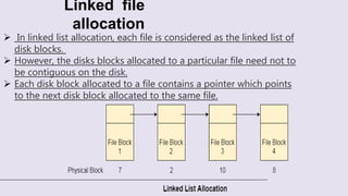 Allocation methods (1).pptx | Operating Systems | Computer Software and Applications