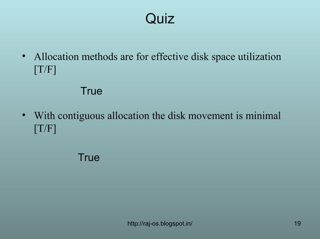 Allocation methods continuous method.47 | PPT