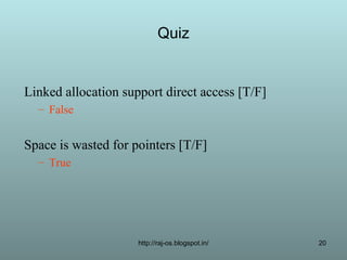 Allocation methods continuous method.47 | PPT