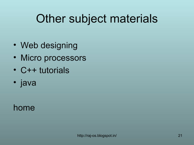 Allocation Methods Continuous Method47 Ppt