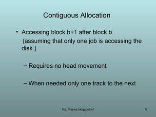 Allocation methods continuous method.47 | PPT