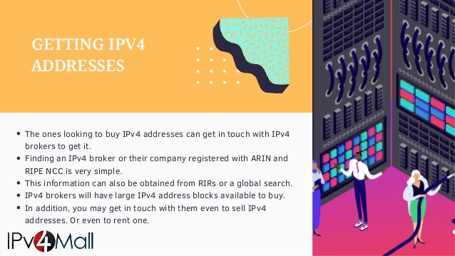 The Registration and Allocation of IPv4 Addresses | Buy IPv4 Address Block | IPv4 Addresses | PPT