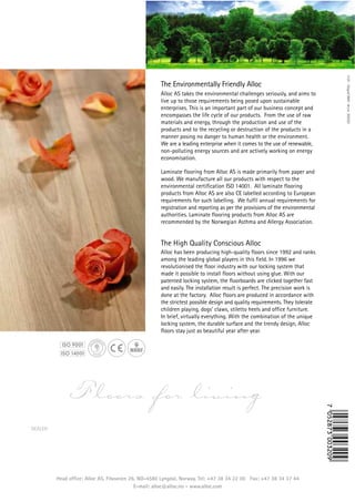 Alloc Home catalogue | PDF