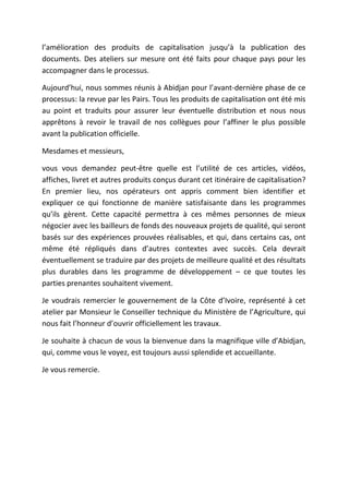 Allocution abidjan | PDF