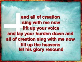 All of creation | PPT