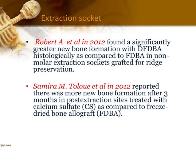 Allograft | PPTX | Dental Health | Diseases and Conditions