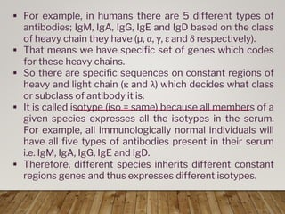 Immunoglobulin gene expression-allotypes,idiotypes,isotype of Ab.pdf