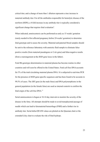 Alloimmune hemolytic anemia | DOC