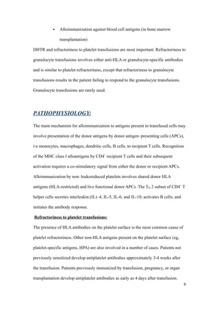 Alloimmune hemolytic anemia | DOC
