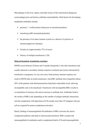 Alloimmune hemolytic anemia | DOC