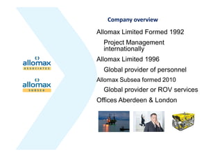 Allomax Subsea Ppt | PPT