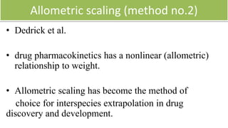 Allometric scaling | PPTX