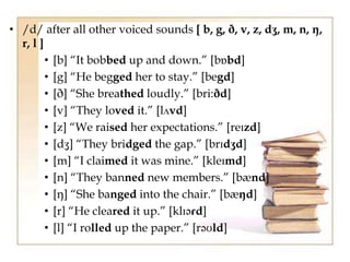 allomorph and morphology | PPTX