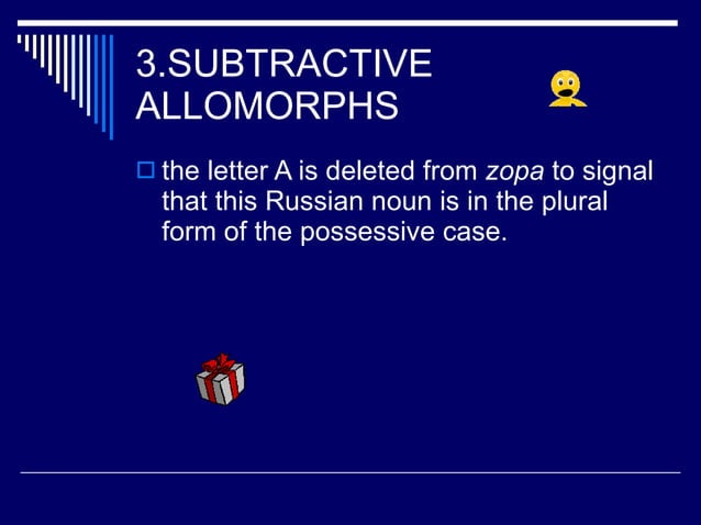Allomorph power point 2 | PPT