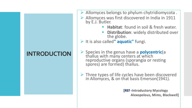 Allomyces classification,Introduction,Life Cycle.pdf