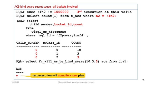 All on Adaptive and Extended Cursor Sharing | PPT