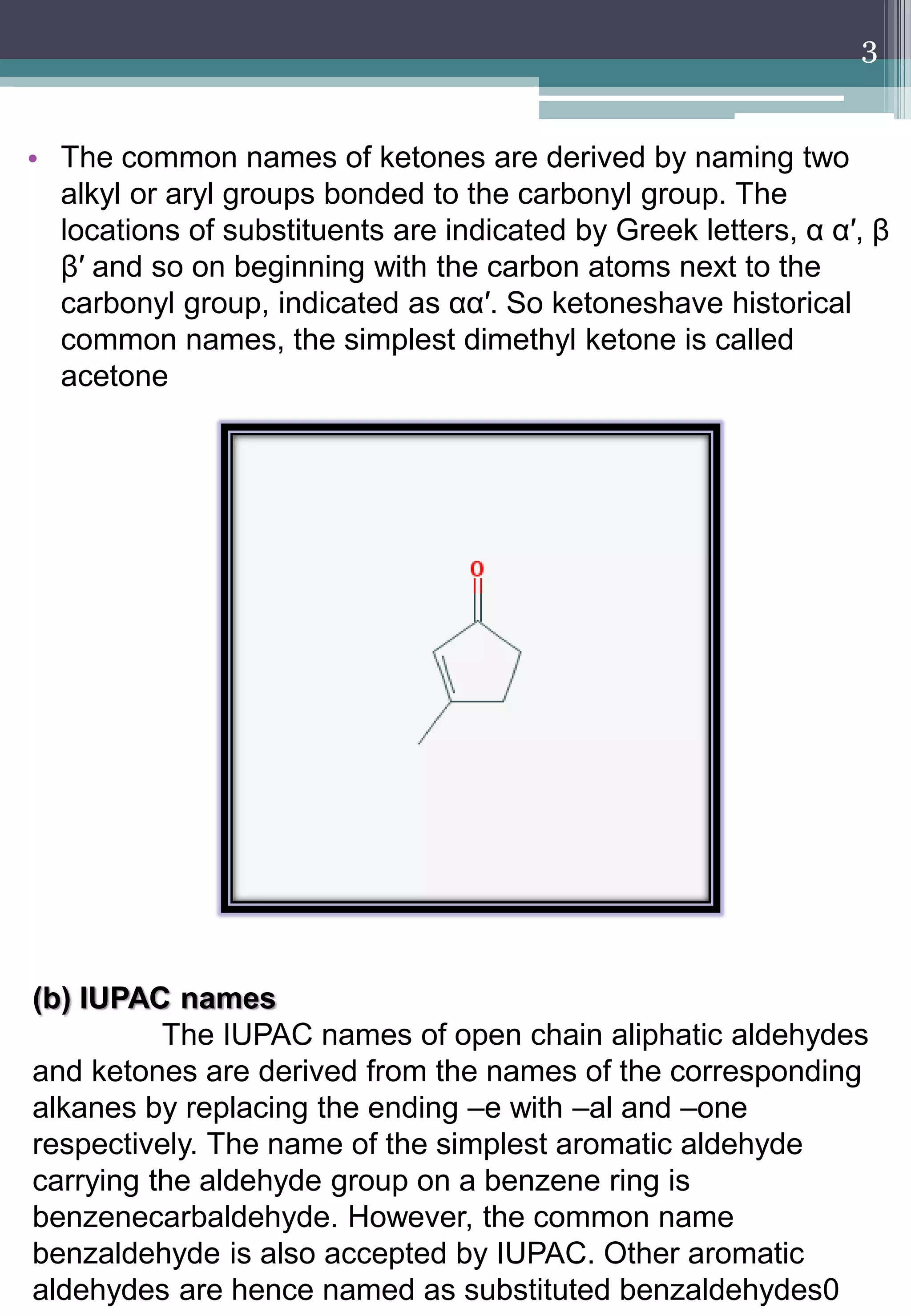 Aldehydes and Ketones | PPTX