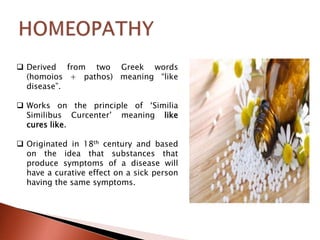 Allopathy vs homeopathy vs ayurveda | PPTX