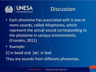 Allophone & allomorph and sound pattern of language | PPTX