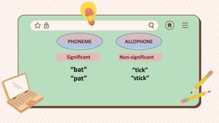 allophones powerpoint presentation. ready | PDF