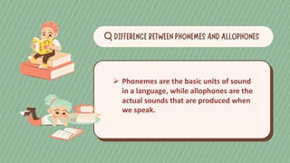 allophones powerpoint presentation. ready | PDF